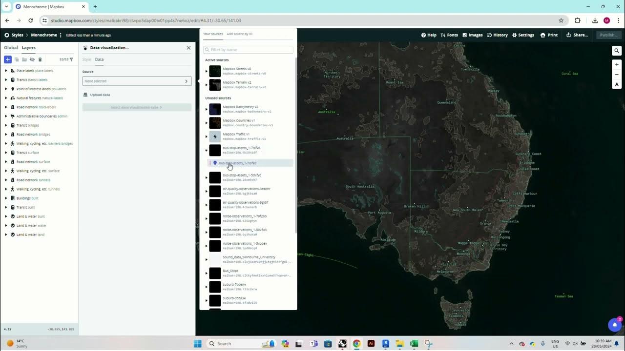 08 HOW TO VISUALISE DATA IN MAPBOX - YouTube
