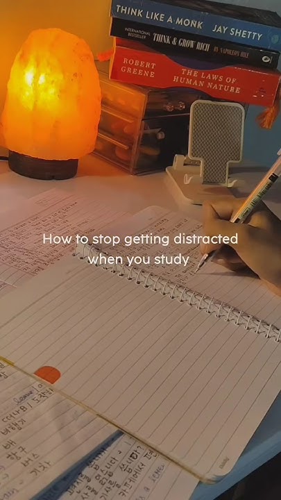 How to Study Without Getting Distracted #study - YouTube