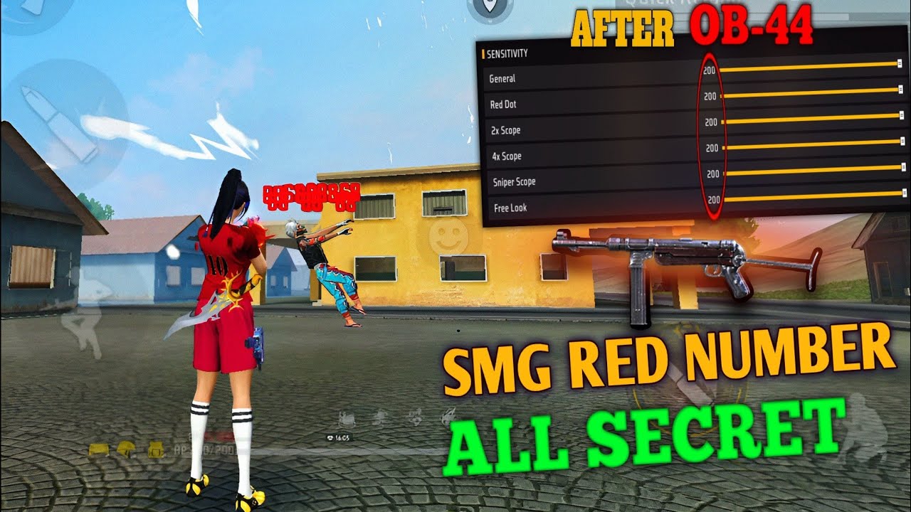 New MP40+UMP Sensitivity For Headshots || FREE FIRE SMG SECRET SENSITIVITY - YouTube