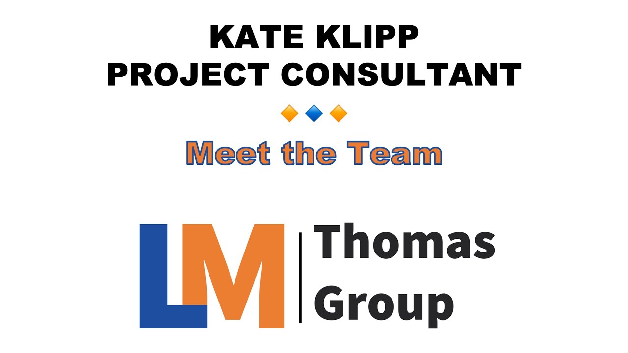 Meet the Team - Project Consultant, Kate Klipp - YouTube