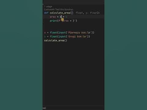 Podstawy Python #15 Parametry i argumenty funkcji #python #programming #programmer - YouTube