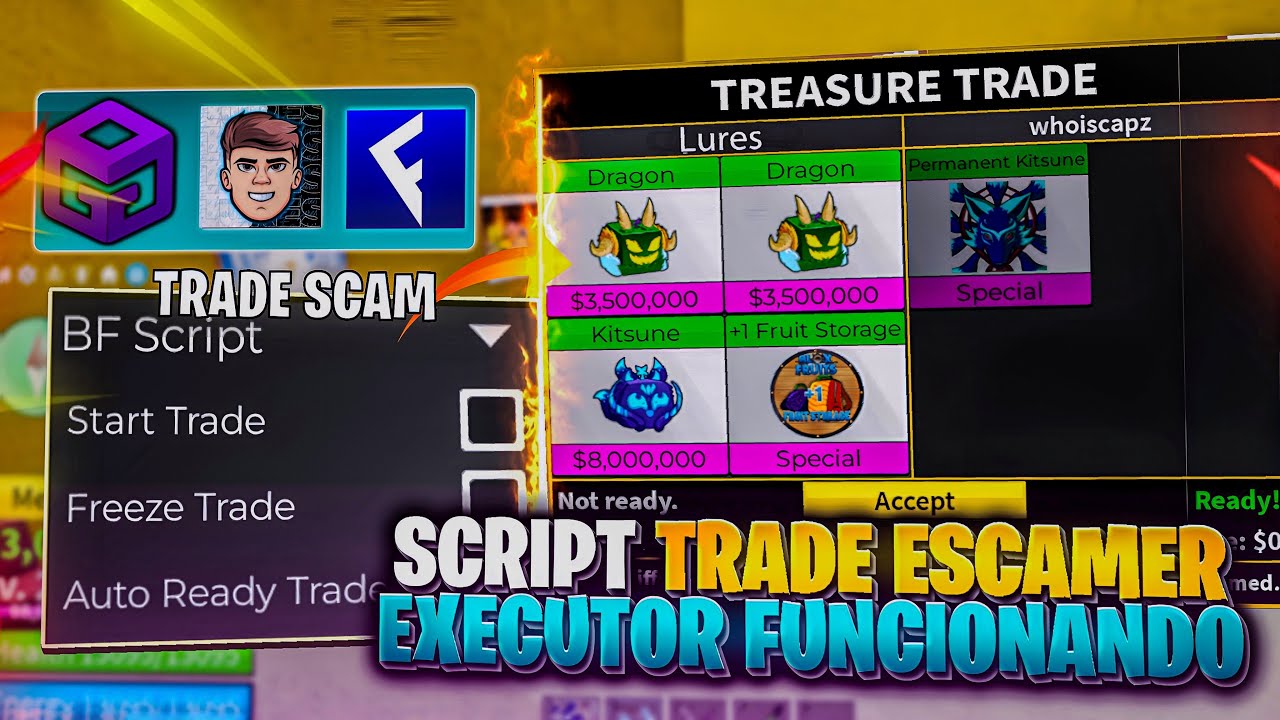 UPDATE DELTA 🐲 Script TRADE SCAM Blox Fruits ATUALIZADO + EXECUTOR ...