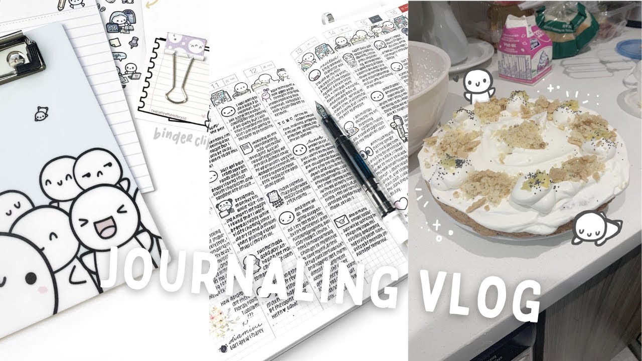 Journaling Vlog: Shipping Subscriptions, Baking Cake & Designing ...