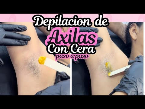 Como DEPILAR AXILAS con CERA 🍯 (Paso a Paso)