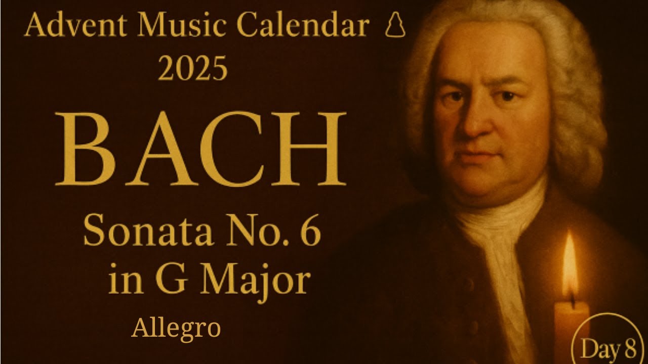 Bach: Allegro (BWV1019) -Advent Music Calendar Day 8 - YouTube