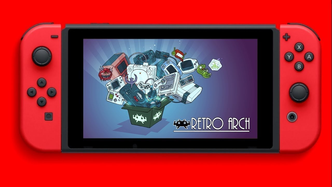 RETROARCH NINTENDO SWITCH COMPLETO - YouTube