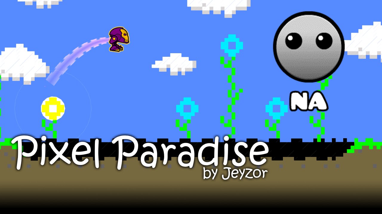 Geometry Dash - Pixel Paradise by Jeyzor - YouTube