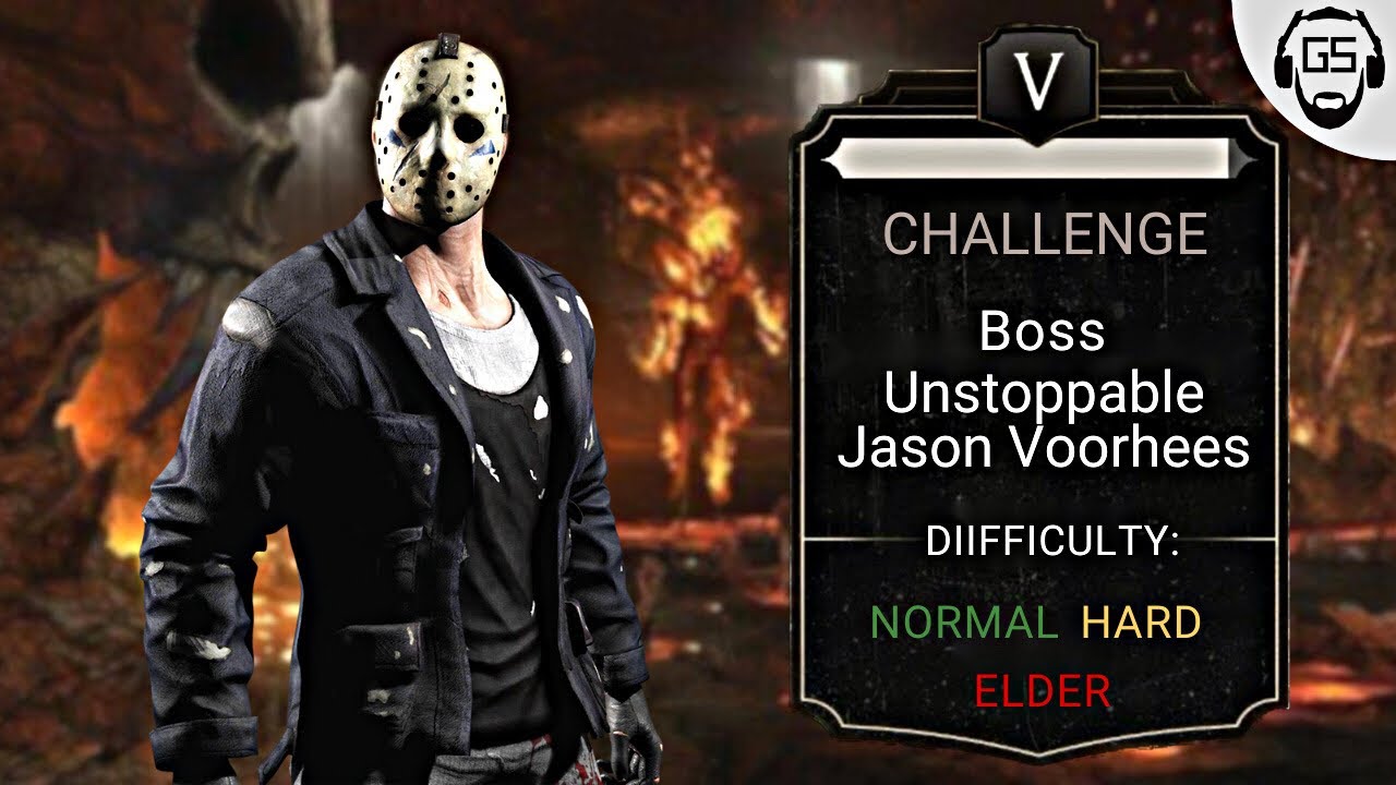 Challenge Boss Unstoppable Jason Voorhees on all difficulty levels | MK ...