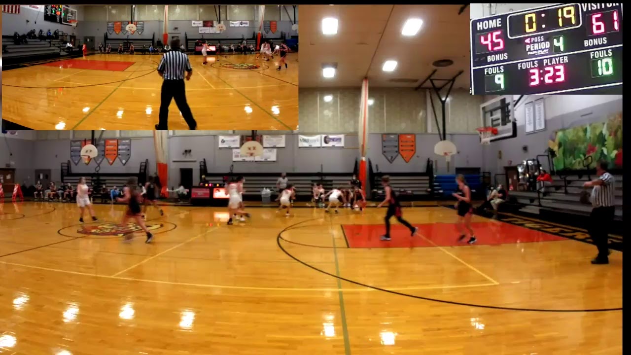 TAHS Girls Basketball vs. Nanticoke Area - YouTube