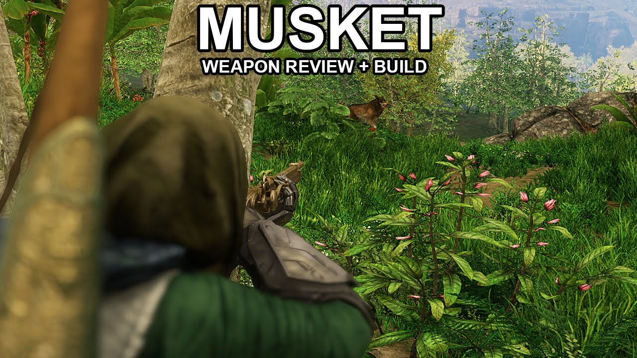 Musket weapon review + build - New World gameplay - YouTube