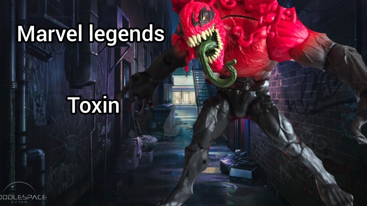 Marvel legends toxic Action figure review - YouTube