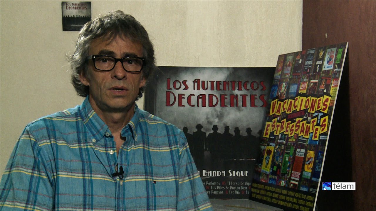Télam Rock: Jorge Serrano - Los Auténticos Decadentes - YouTube