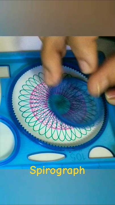 How to draw an easy spirograph|We Brought Back Spirograph for Science - YouTube