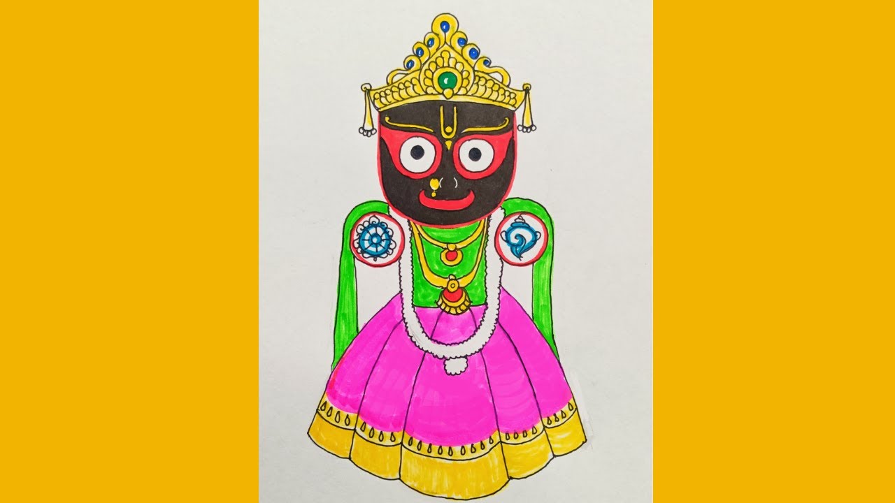 Jagannath drawing easy. Puri jagannathar drawing easy. Puri jagannath ...