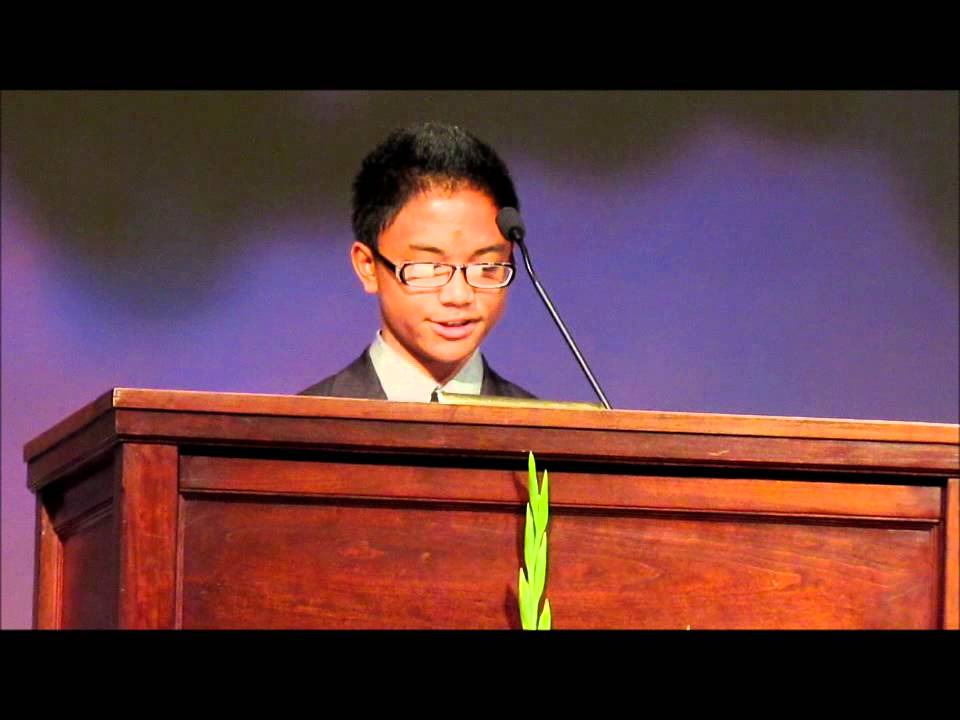 Daniel's Speech - YouTube