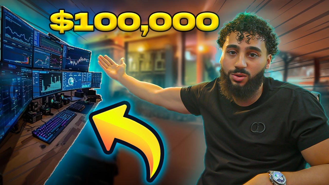 My $100,000 Dream Trading & Gaming Setup – Full Tour! - YouTube