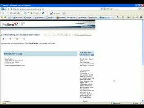 Opening an eBay ProStores website in less than 5 minutes - YouTube