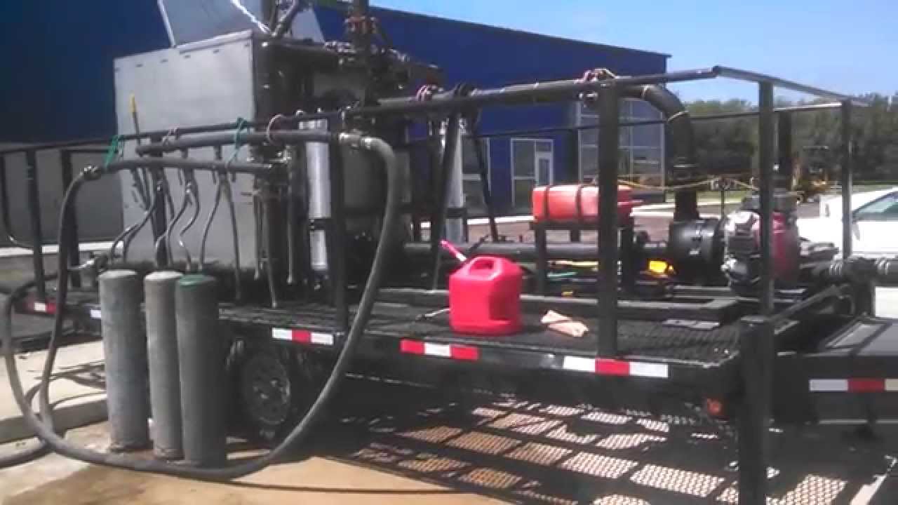 Geothermal Purge Cart - Bruns Headering - YouTube