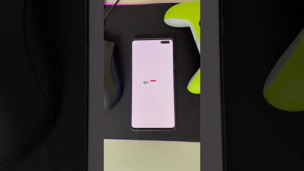 Samsung Galaxy S10 5G SKT 5GX Startup - YouTube