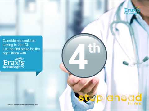 #Eraxis showcasing the function of Eraxis Anidulafungin IV. - YouTube