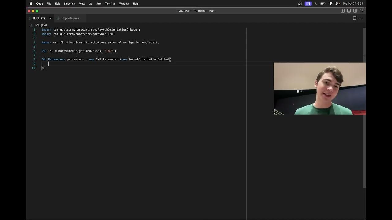 Ftc Programming 10 Of N Imu Youtube