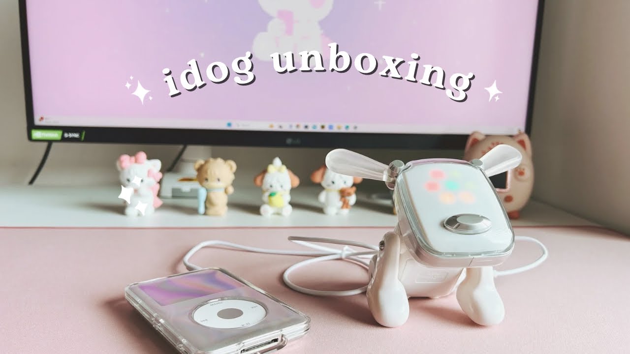 🐶 i got an iDog in 2024 | iDog unboxing + audio test + review | *ASMR ...
