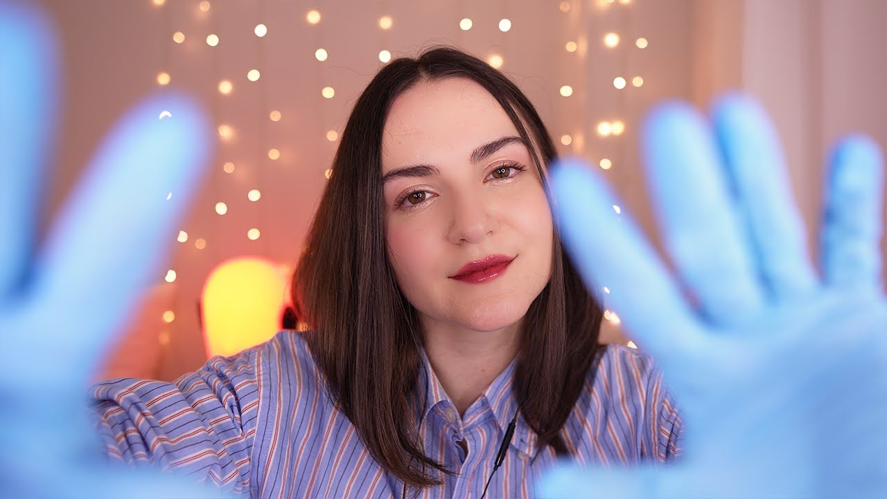 ASMR Latex Glove Sounds, Relaxing and Calm - YouTube