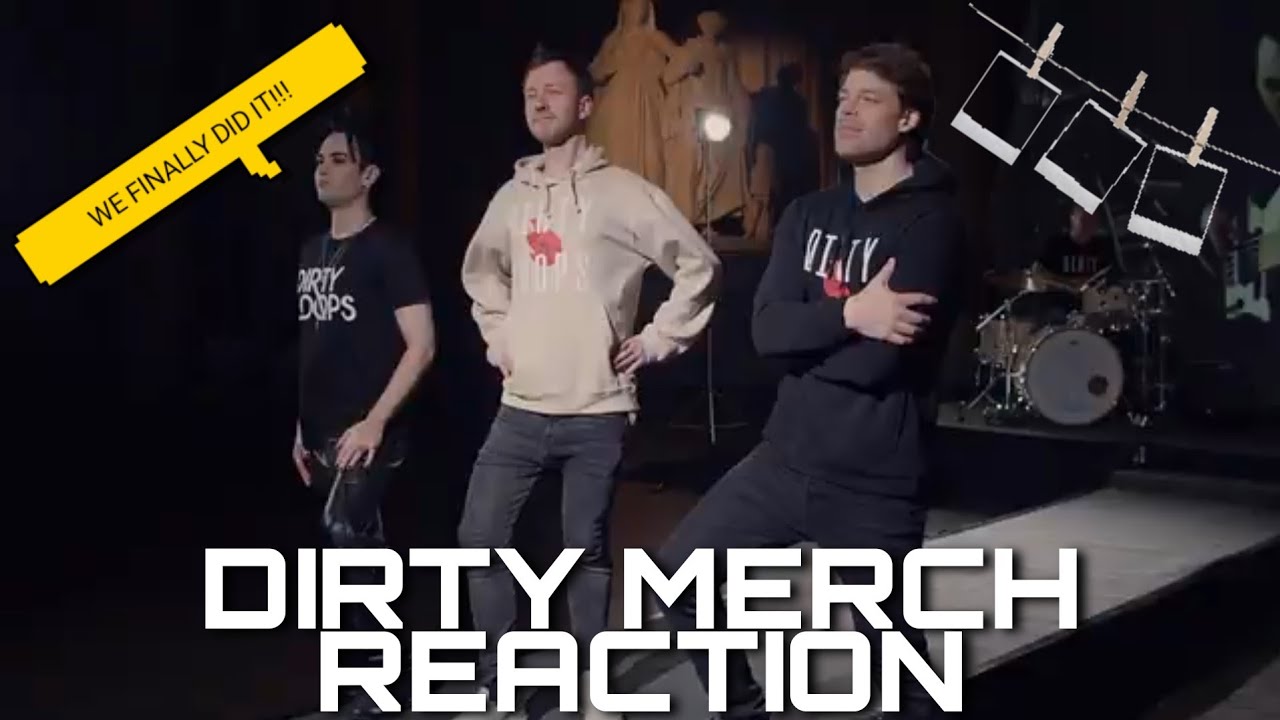 Drummer Reaction - DRITY MERCH by Dirty Loops - YouTube