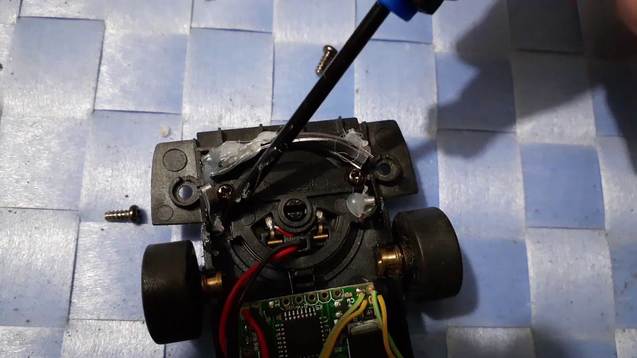 How to Add Lead Weight to a Slot Car - YouTube