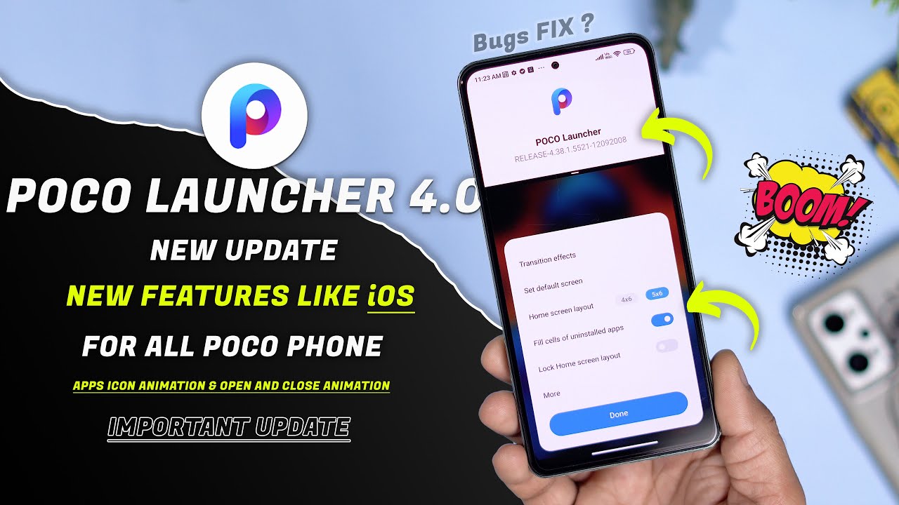 New Poco Launcher 4.0 Update with New change : important Updates for ...