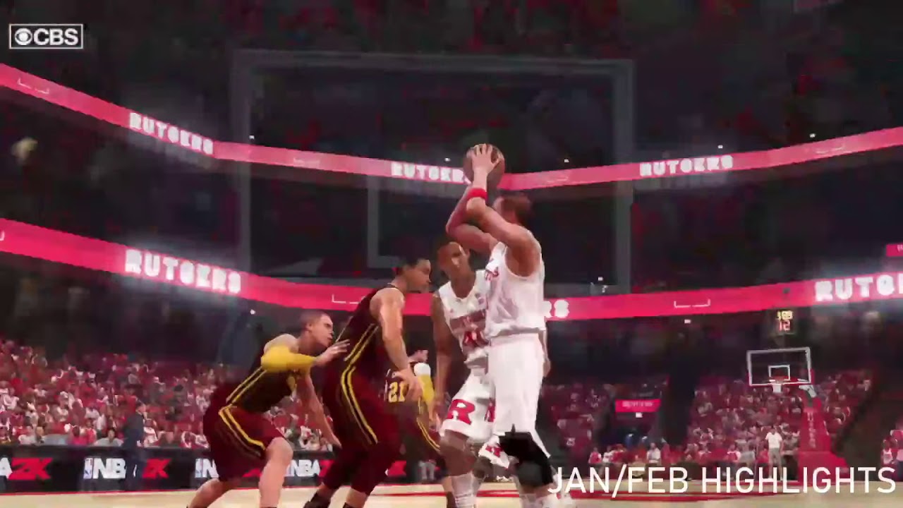 NCAA 2K Gameplay - Jan/Feb highlights - YouTube