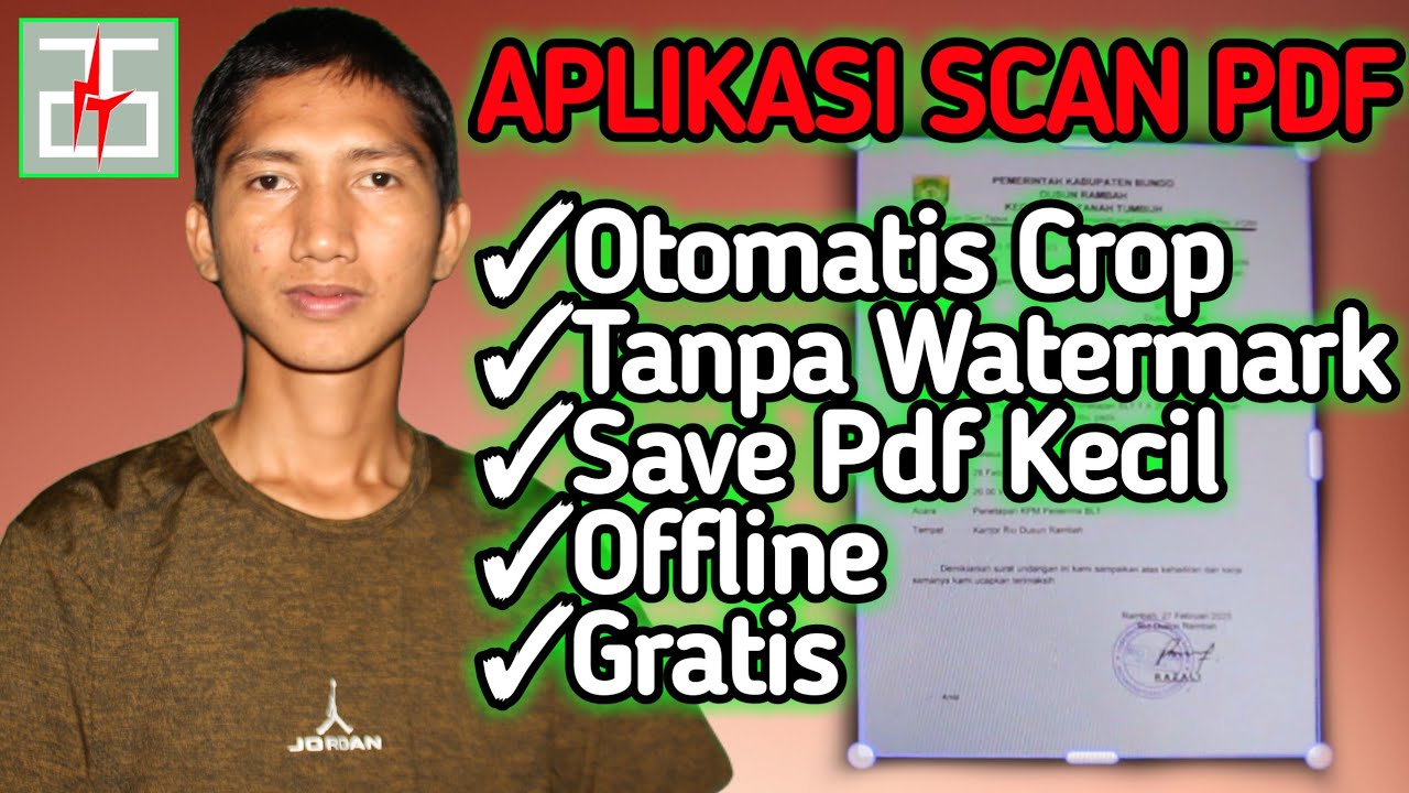 Cara Scan Foto ke Pdf di HP - YouTube