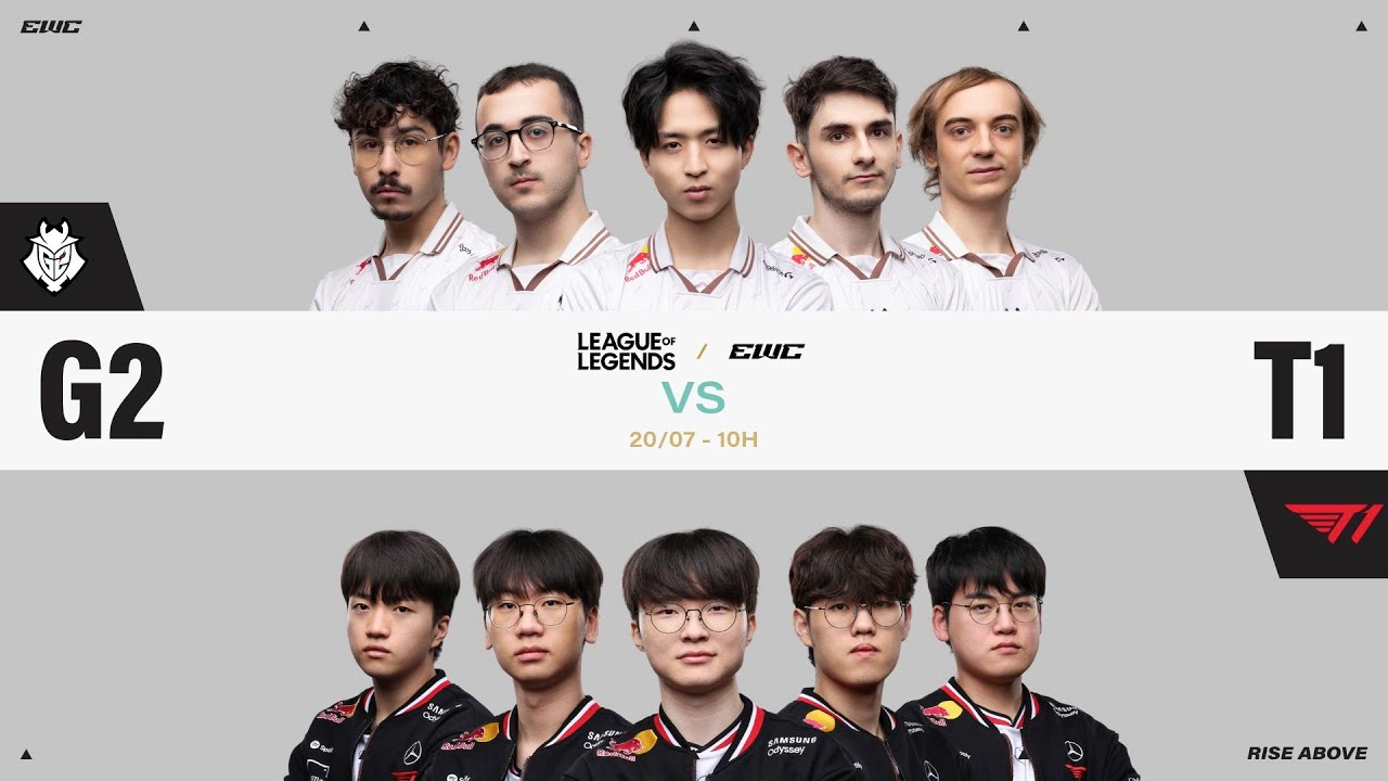G2 vs T1, CAPS AFFRONTE FAKER POUR UNE TROISIÈME PLACE (EWC 2025) - YouTube