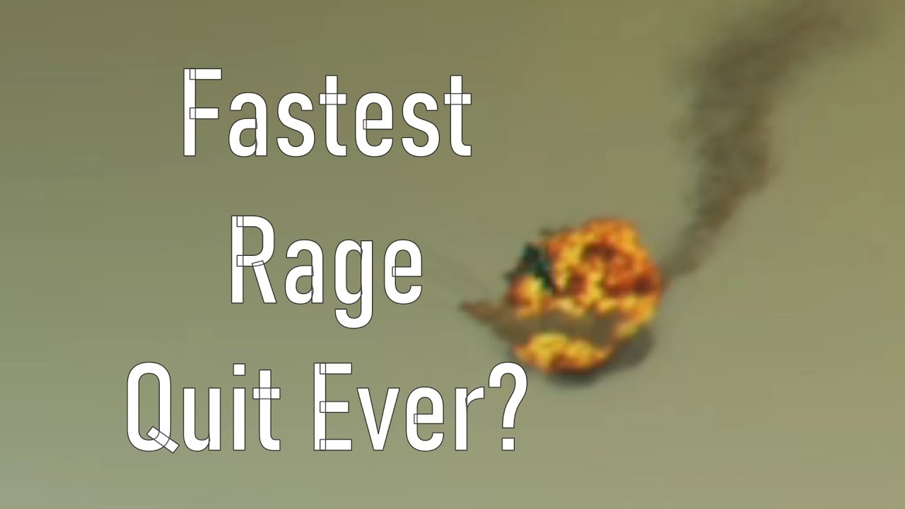 Fastest Oppressor Rage Quit Ever? - YouTube