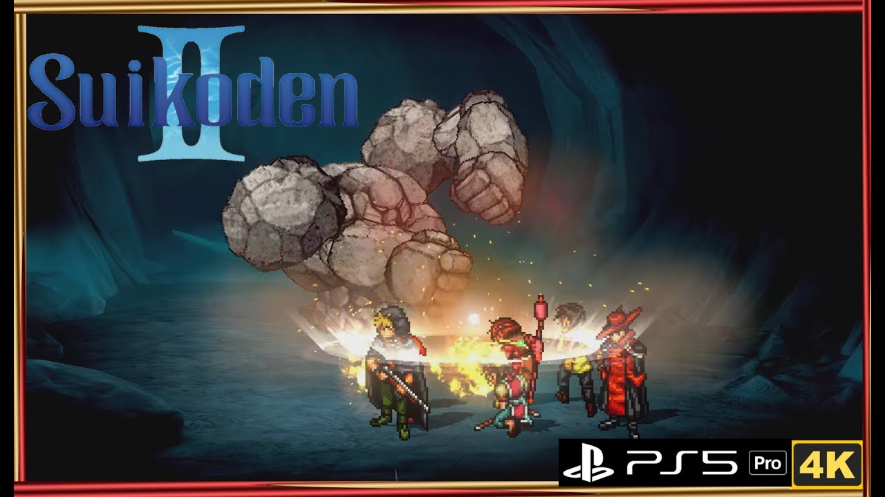 Suikoden 2 2025 HD Remaster - Stone Golem Boss (Hard Mode), Build ...
