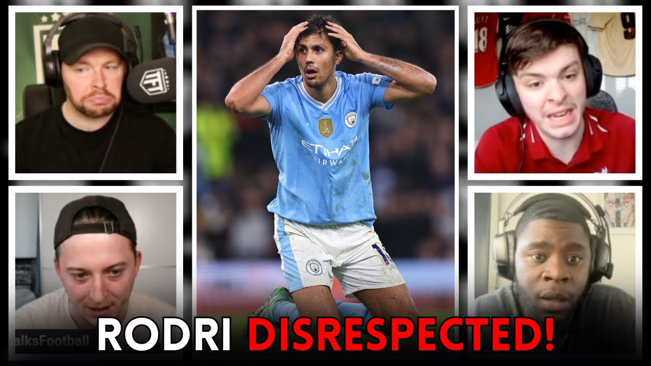 HUGE DEBATE! Rodri DISRESPECTED & SNUBBED By The Premier League! - YouTube