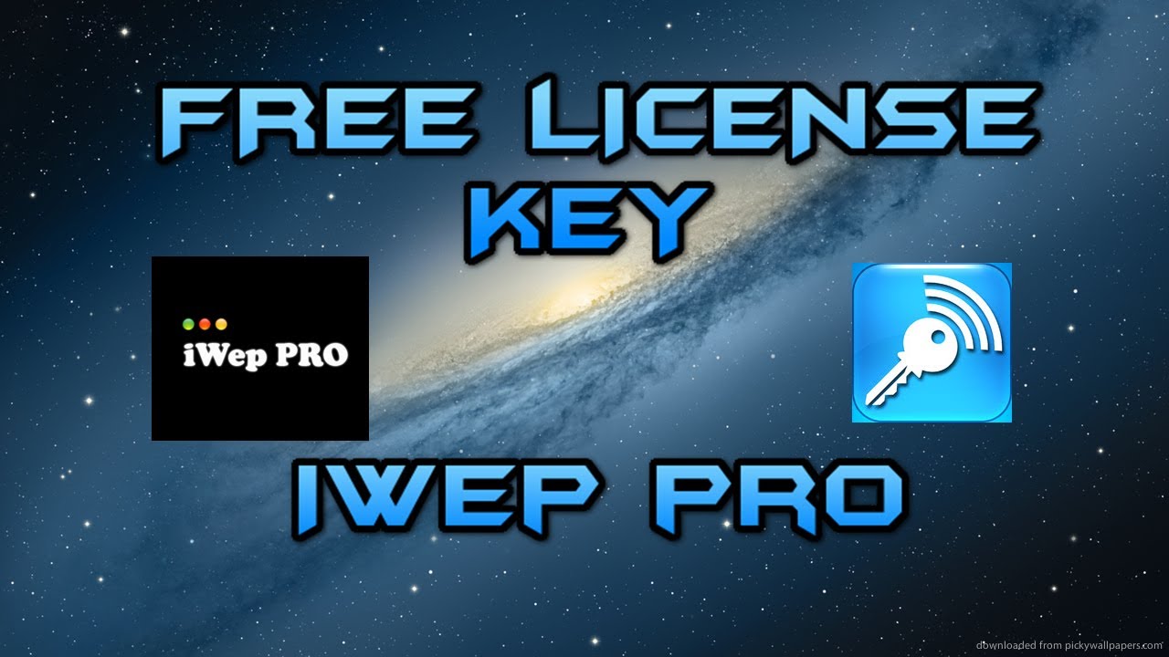 How to get the iWepPro License for Free! - YouTube