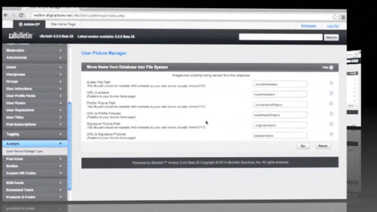 vBulletin 5 Connect: Moving Items to File System - YouTube