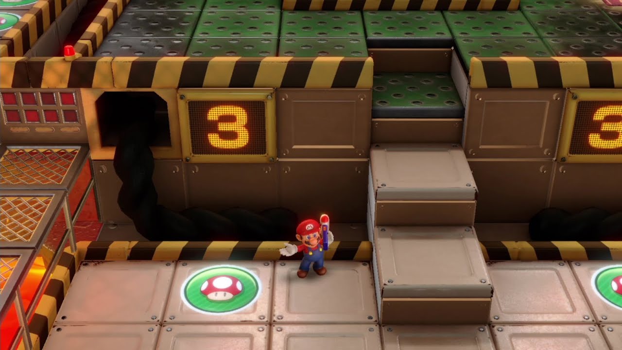 Super Mario Party #67 Gold Rush Mine 10 turns (Mario & Hammer Bro Vs ...