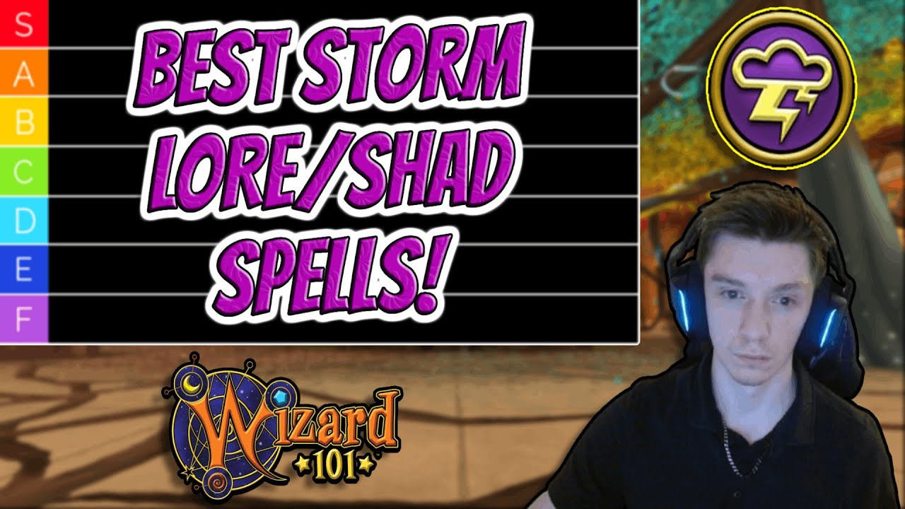 Wizard101: Storm's BEST Lore AND Shadow Spells! - YouTube