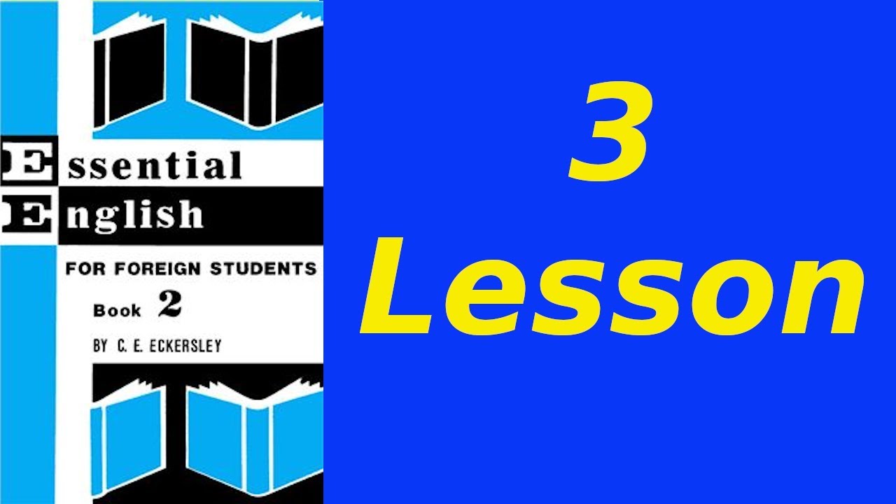 LESSON 3. The Vocabulary of Everyday Life. Book 2 | #Essential #English ...