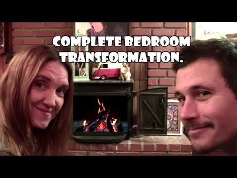 Romantic Bedroom Makeover/ Full Room Cleaning, Decor and Renovation