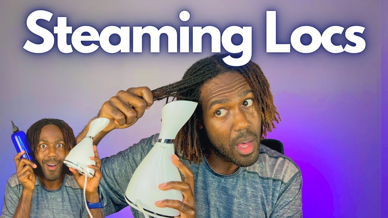 STEAMING LOCS | BRAIDLOCS | Starter Locs (Ways to moisturize your locs ...