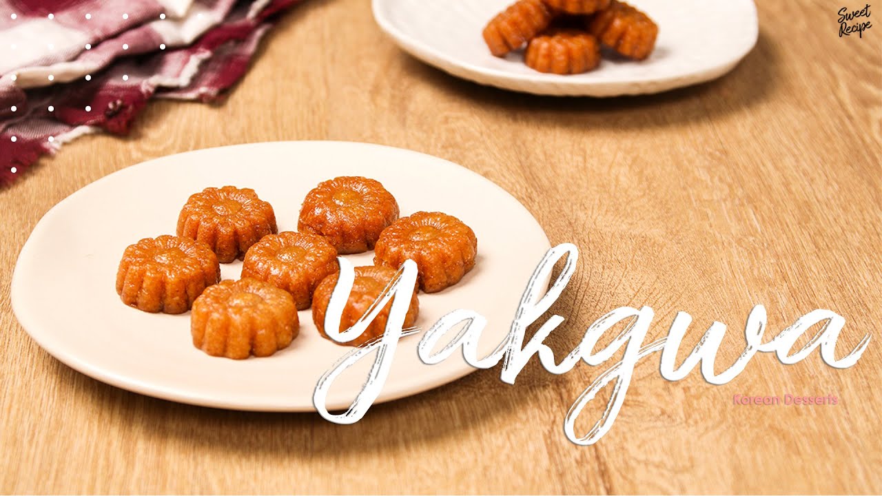 Traditional Korean Dessert | Yakgwa Recipe - YouTube