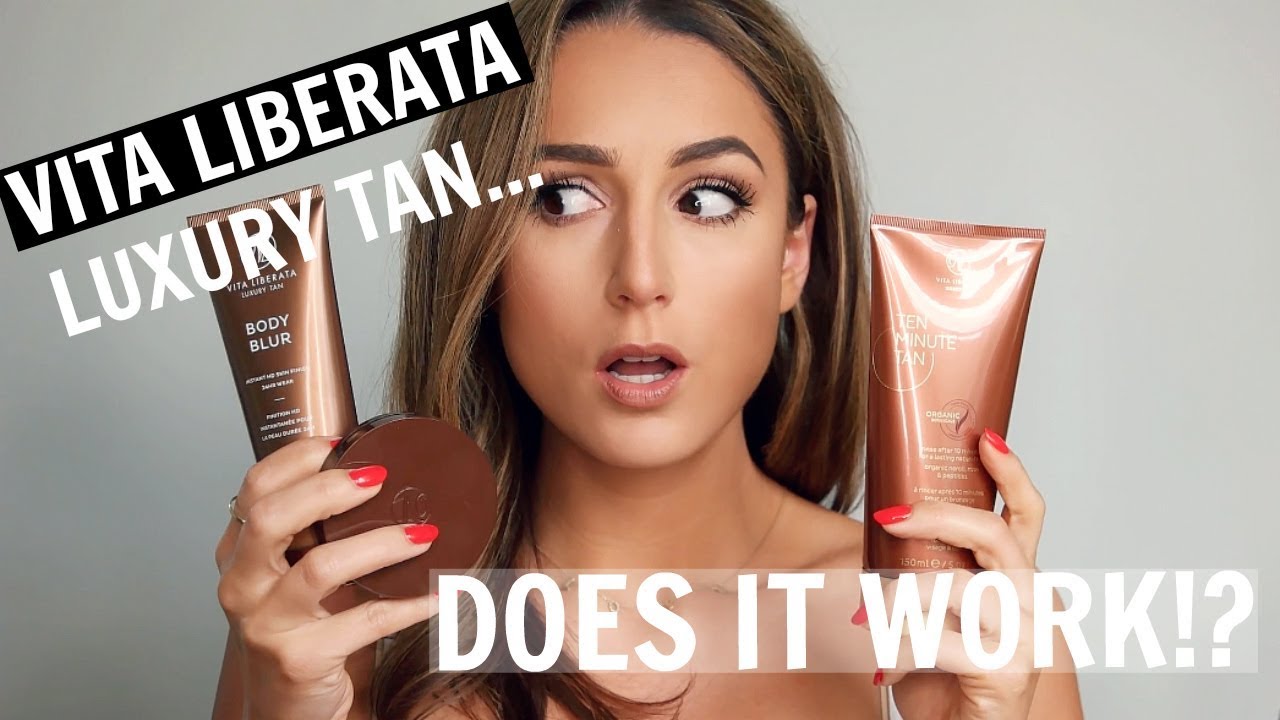 Testing: Vita Liberata Luxury Tan System + Chit Chatty GRWM - YouTube