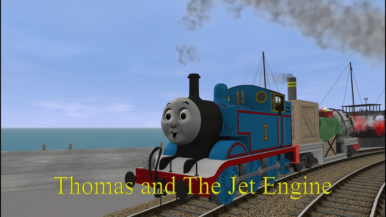Thomas and the Jet Engine Trainz Remake - YouTube