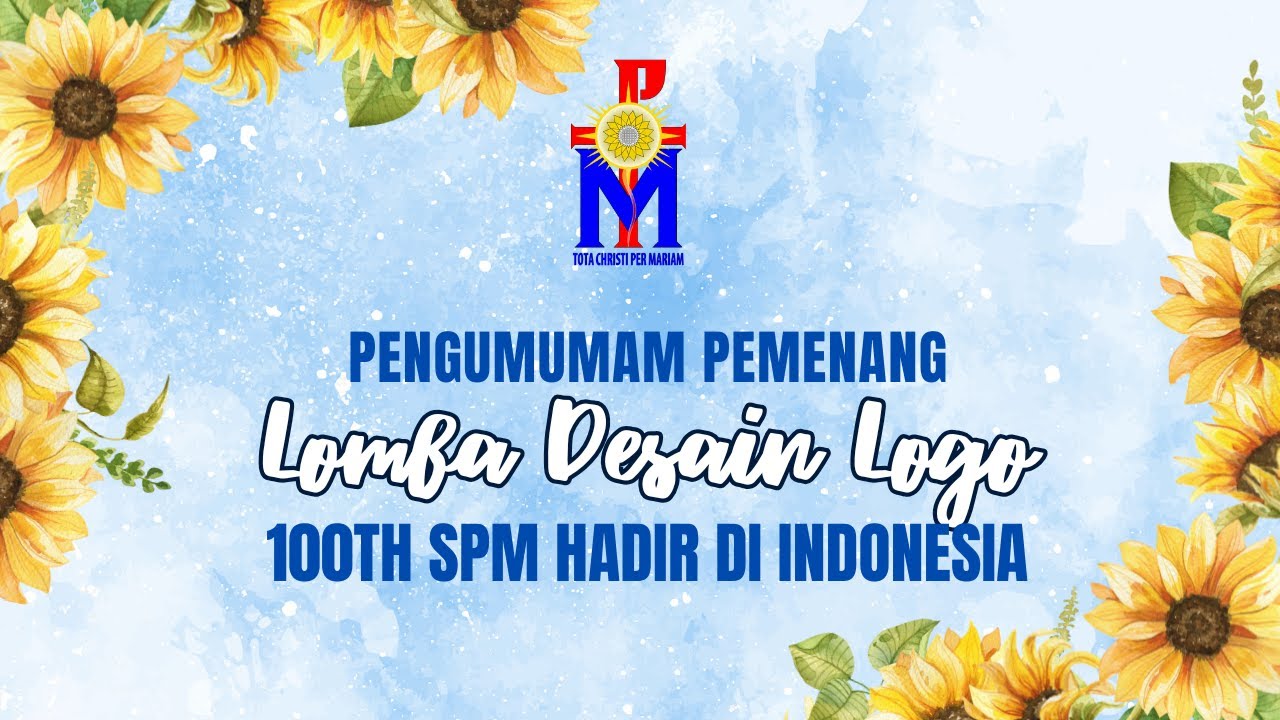 Pengumuman Lomba Desain Logo 100th SPM Hadir di Indonesia - YouTube