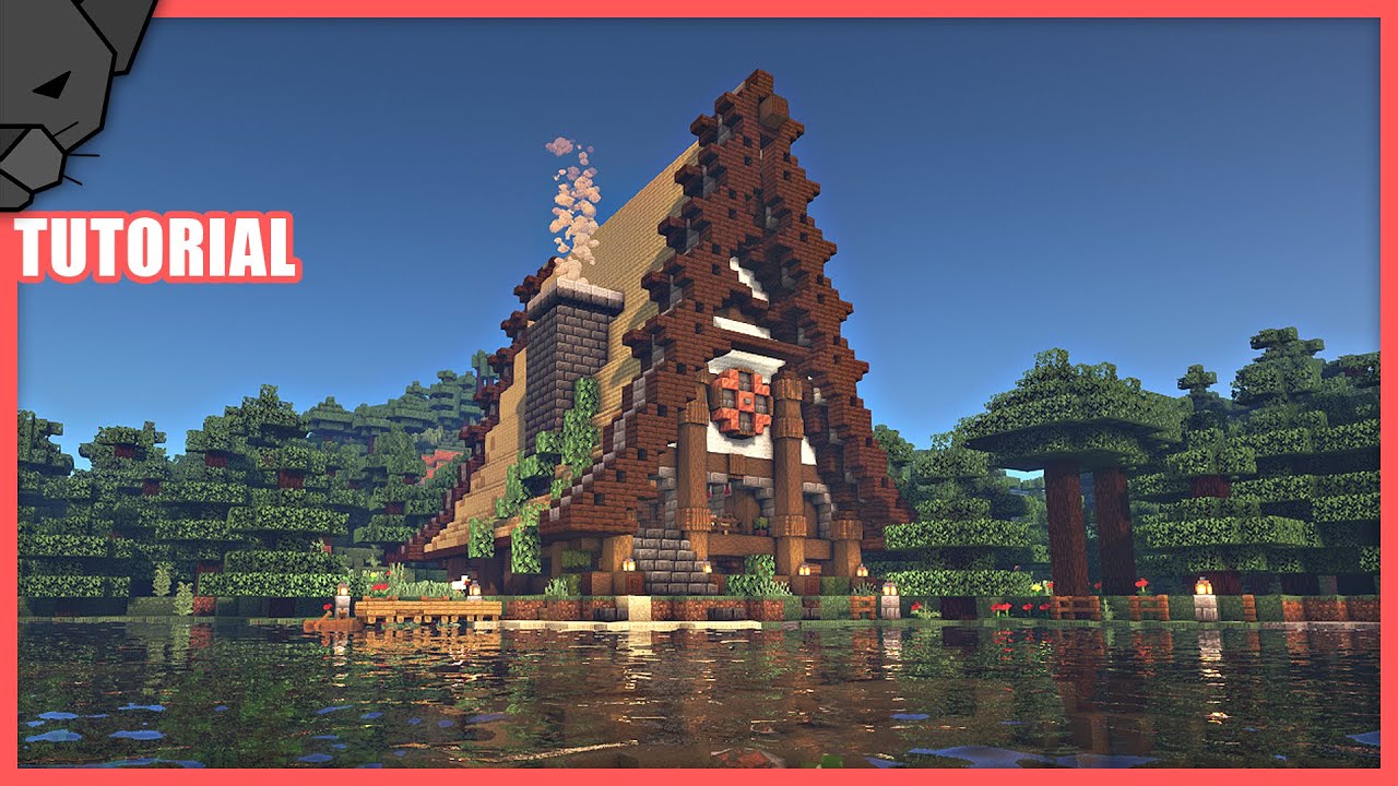 Minecraft: How to build the ultimate viking house! | Medium Survival House Tutorial - YouTube