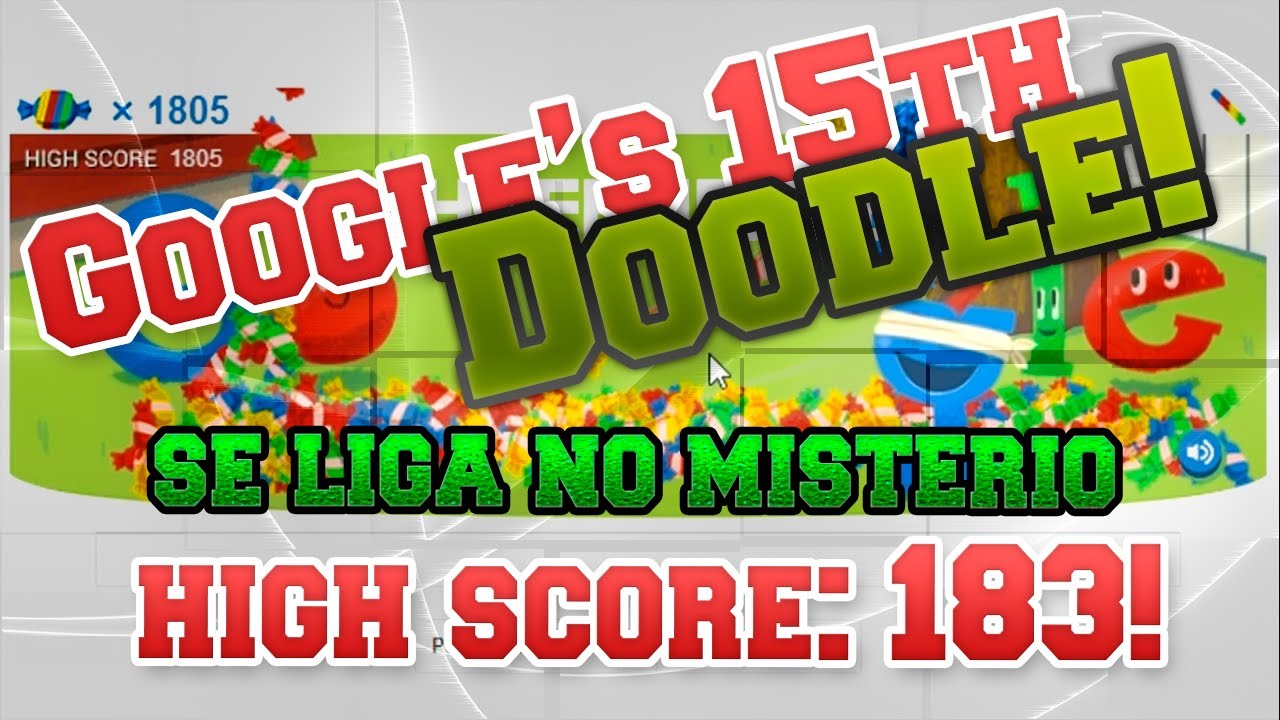Google's 15th Birthday Google Doodle / Highest Score 183 [HD] - YouTube