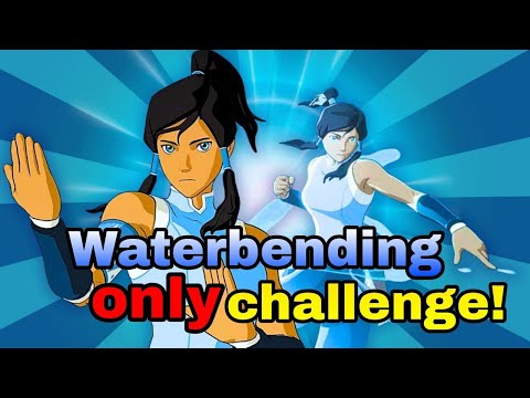 The *WATERBENDING* Only Challenge! (Chapter 5) - YouTube